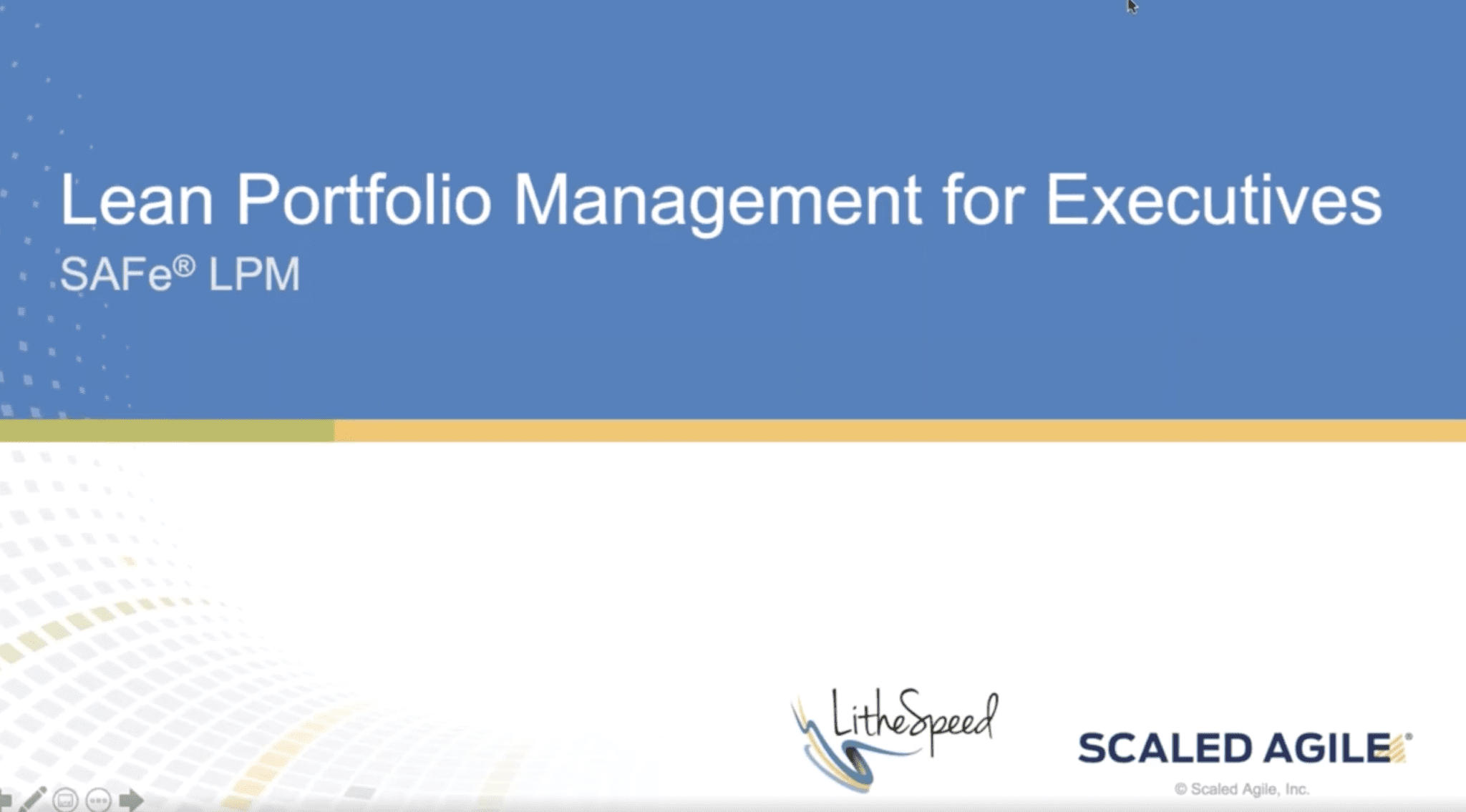 Webinar: Implementing SAFe® Lean Portfolio Management for Executives ...